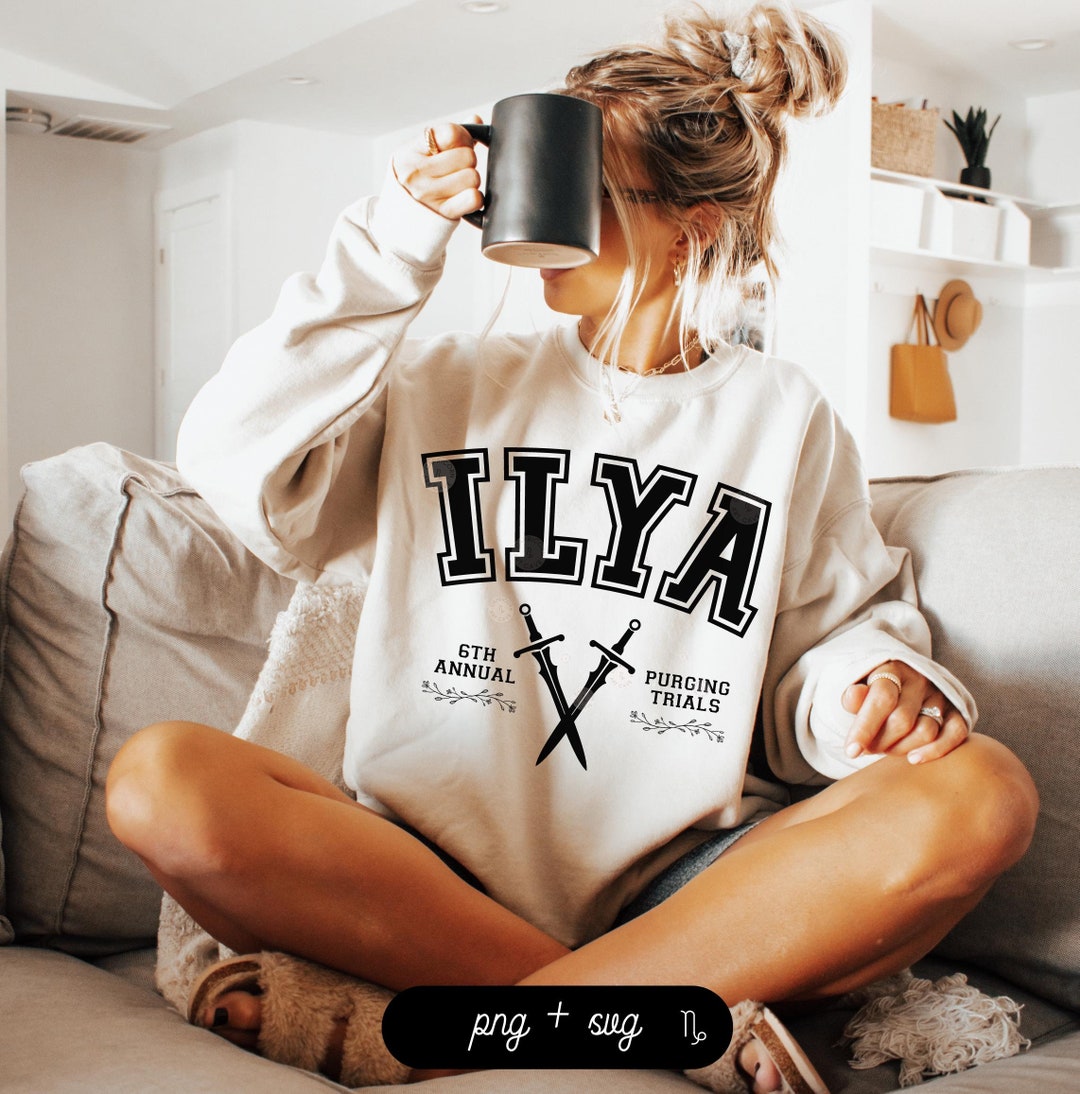 Ilya Purging Trials SVG and PNG | Bookish Svg, Powerless Svg, Book Lover Svg Smut Reader Svg ...