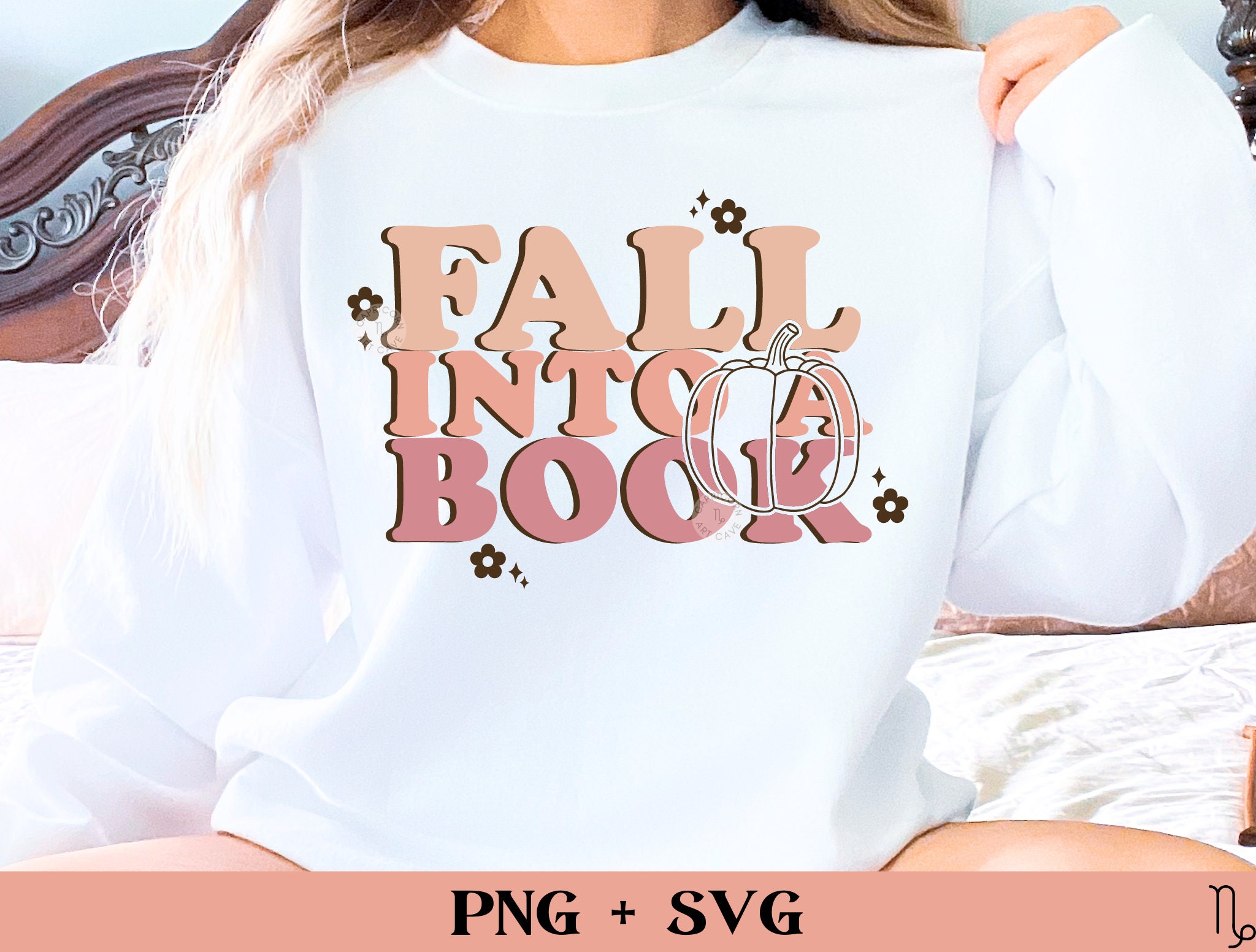 Fall Into a Book SVG and PNG Bookish Svg Smutty Romance - Etsy