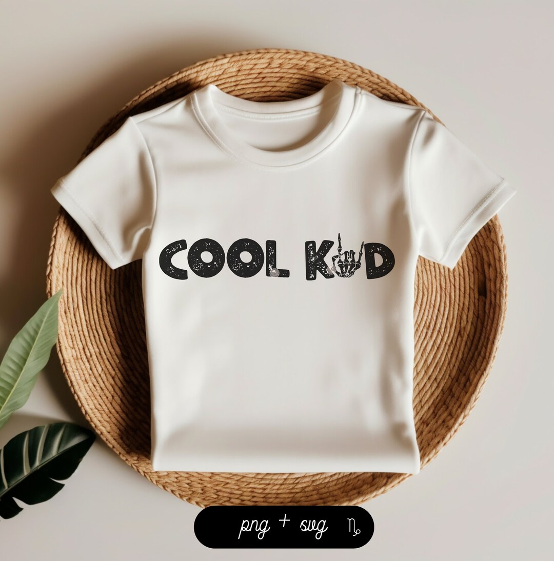 Cool Kid SVG and PNG Kid Svg Toddler Svg Mini Svg Cool - Etsy UK