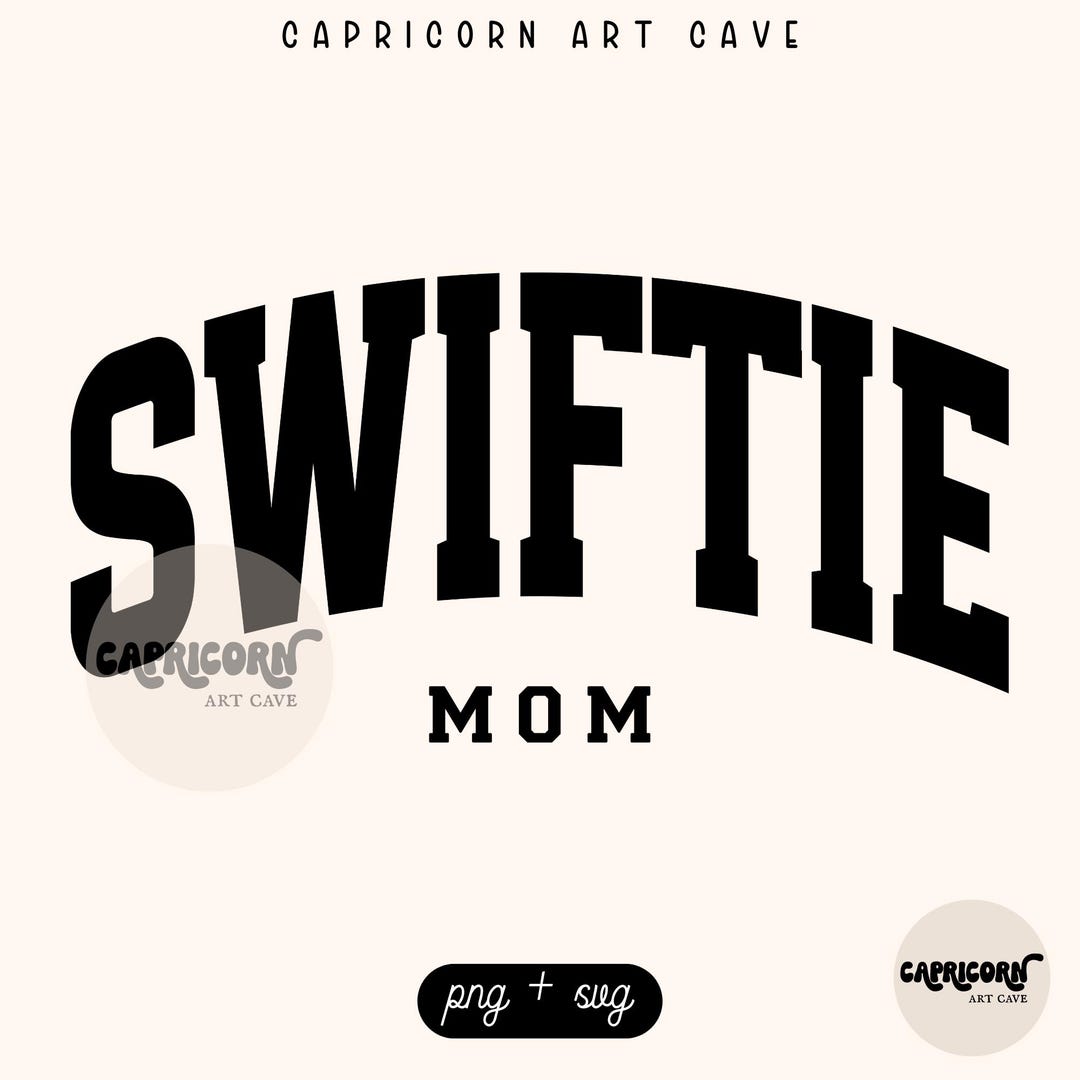 Swifti Mom SVG and PNG - Etsy