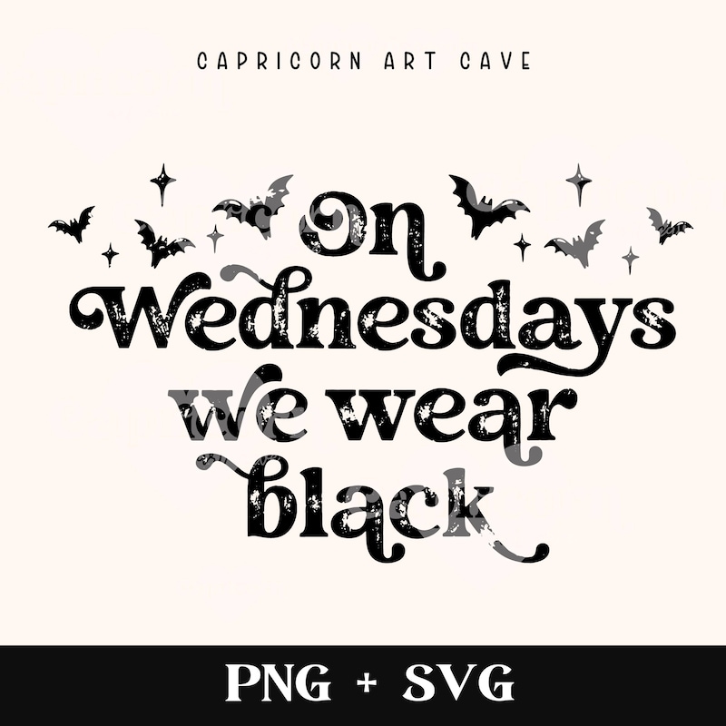 Wednesday Svg - Etsy