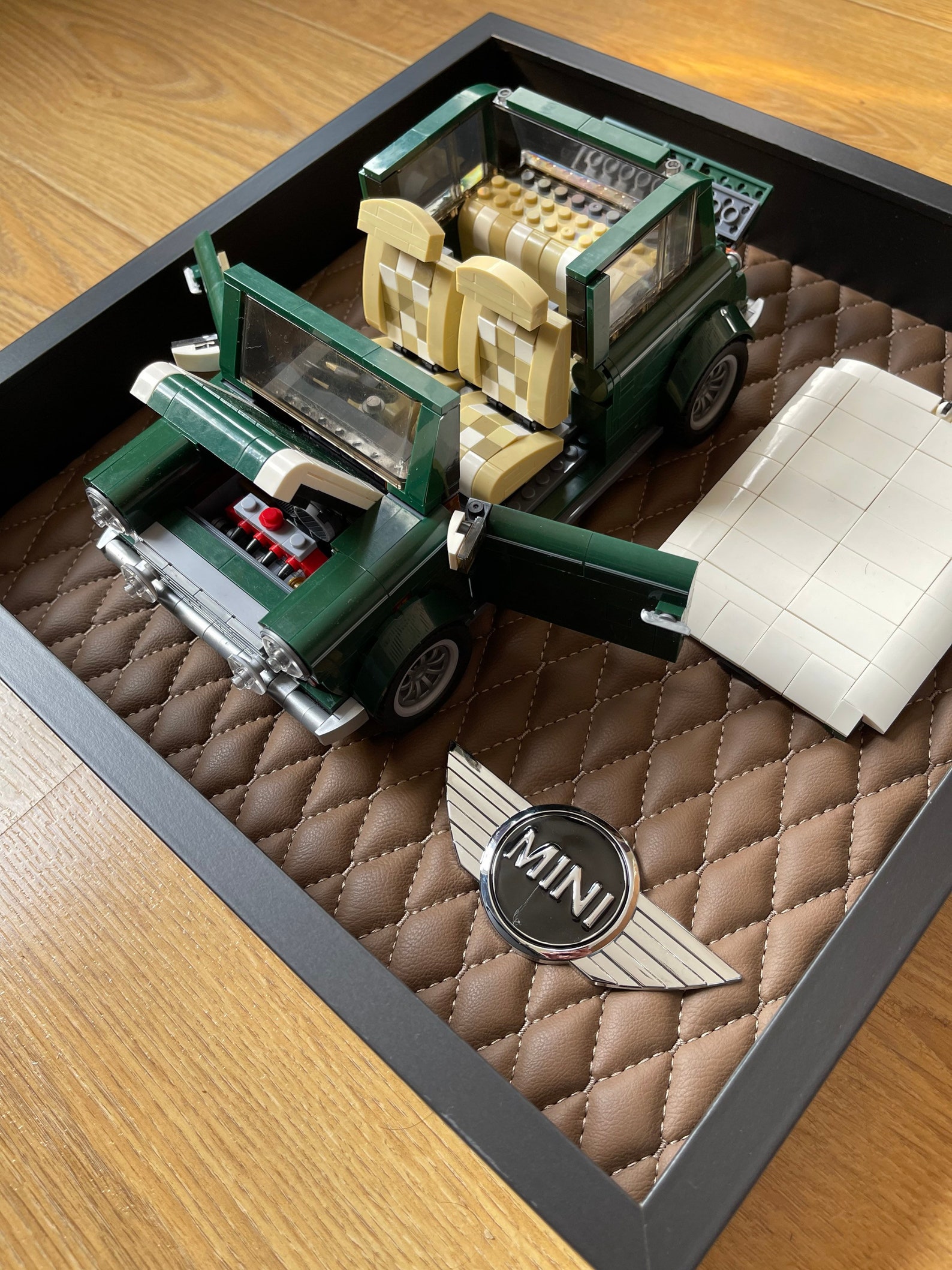 Mini MKI Framed One of a Kind Brick Model - Etsy