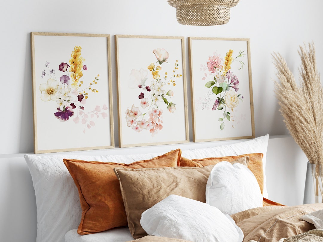 Plants Wall Decoration|wall Poster Idea|living Room Interior Idea ...