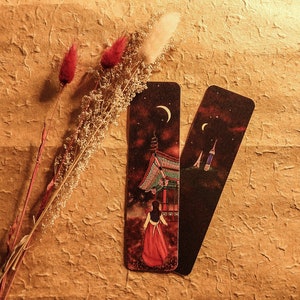 Illustrated Bookmark - South Korea // Original Unique Stationery ...