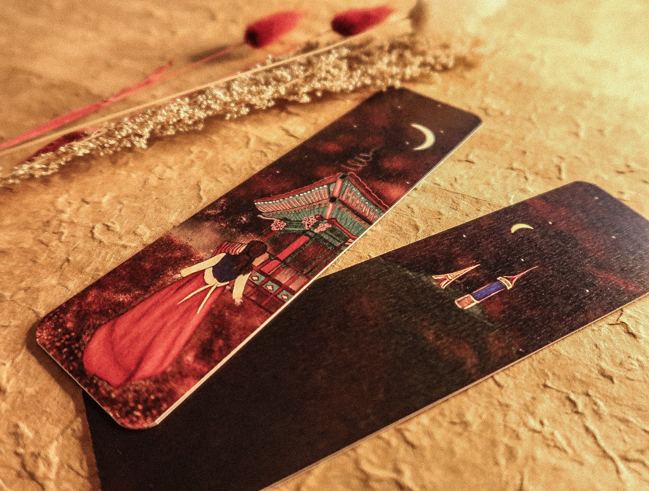 Illustrated Bookmark - South Korea // Original Unique Stationery ...