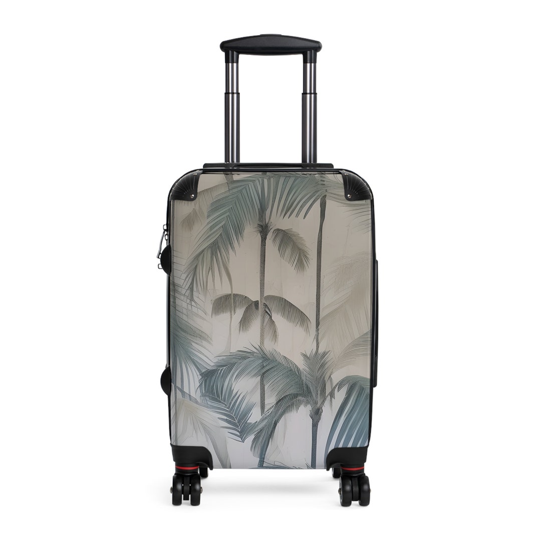 Palm Tree Suitcase Design Luggage Custom Cabin Bag - Etsy