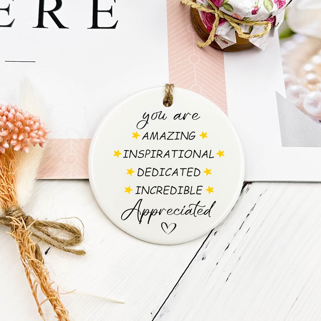 You Are Appreciated, Employee Appreciation Gift, Thank You Gift ...