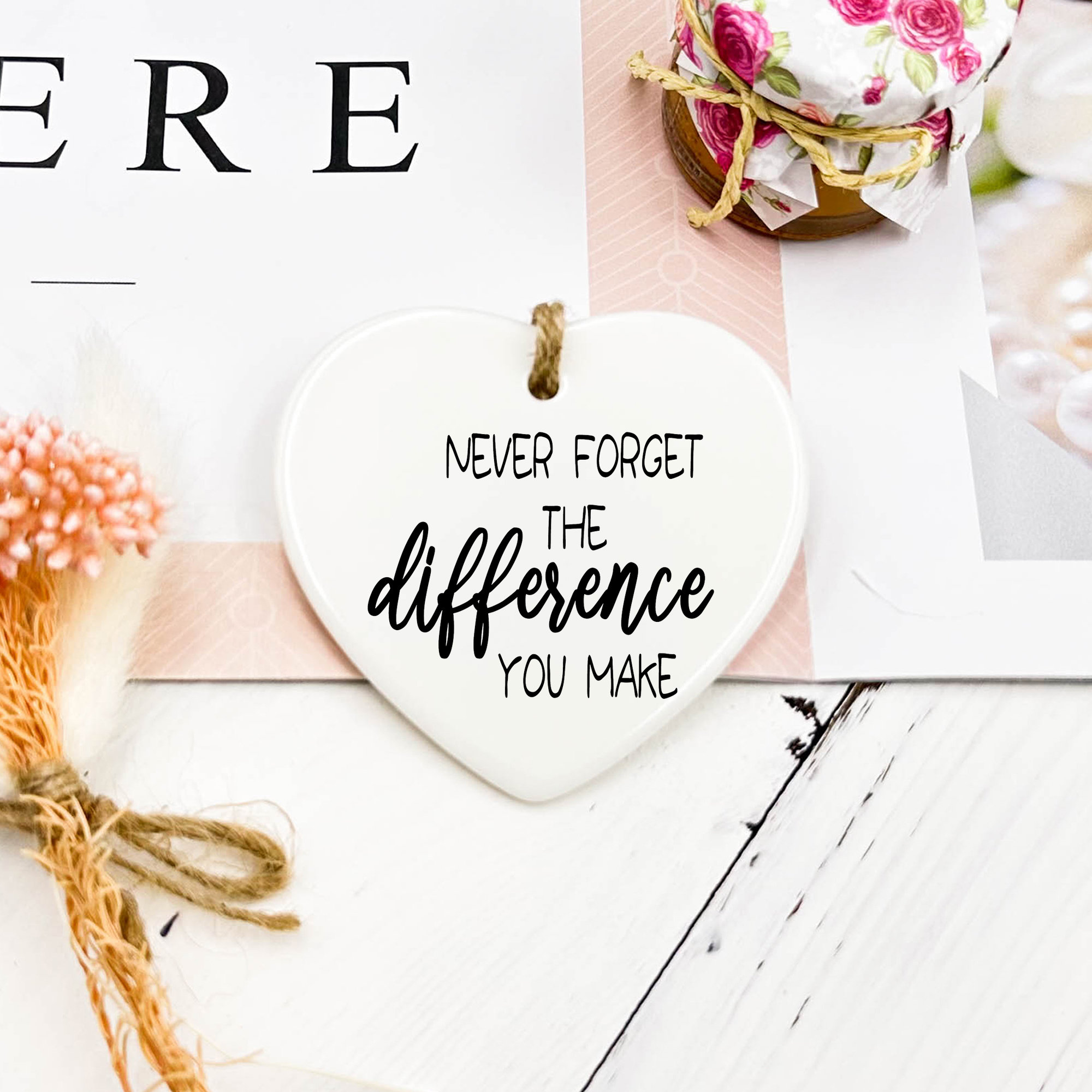 Never Forget The Difference You Make, Leaving Gift Work Colleague sold ...