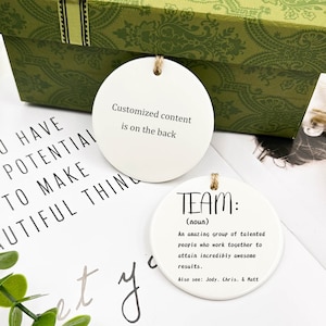 TEAM Definition, Personalized Corporate Gift, Coworker Gift, Work Gift ...