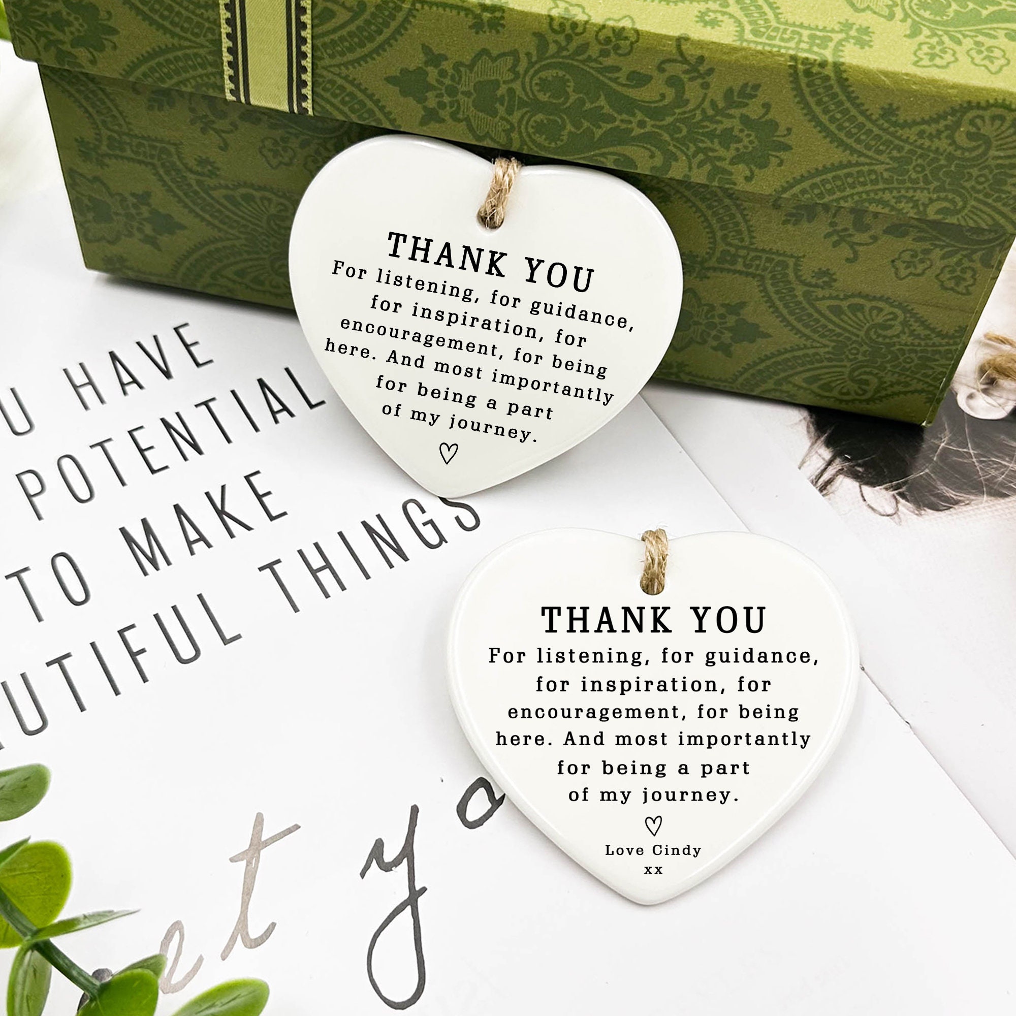 Thank You Keepsake Personalised Thank You Gift to Say Thank - Etsy