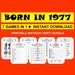 47th Birthday Games Born in 1977 Game Bundle Birthday Party Activities ...