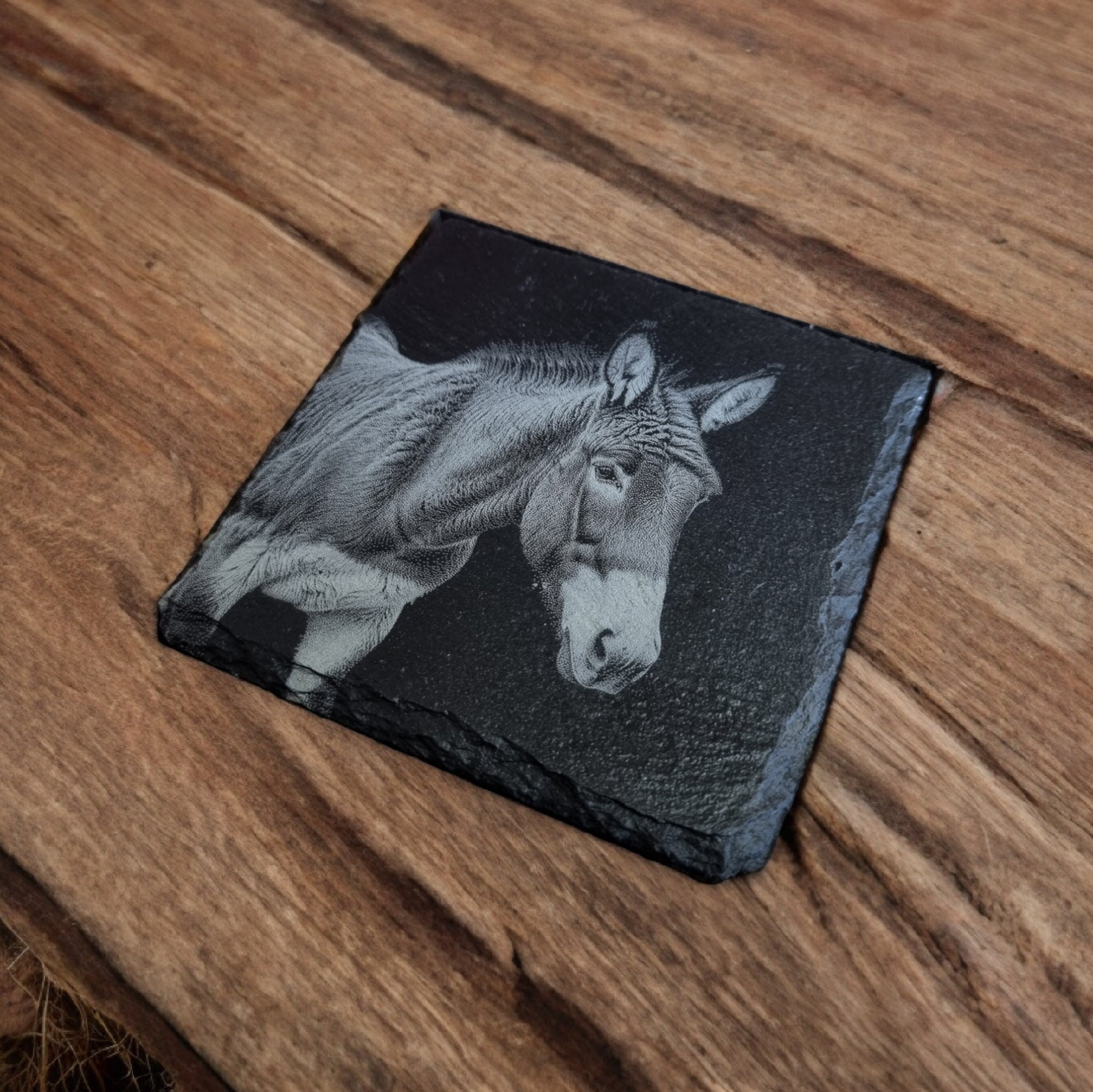 Artistic Donkey PNG / PNG Laser Engraving File for Slate / Digital ...