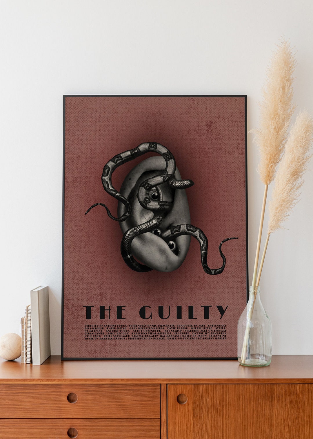The Guilty Film Poster / Alternative Poster for Netflix Film / Collage ...