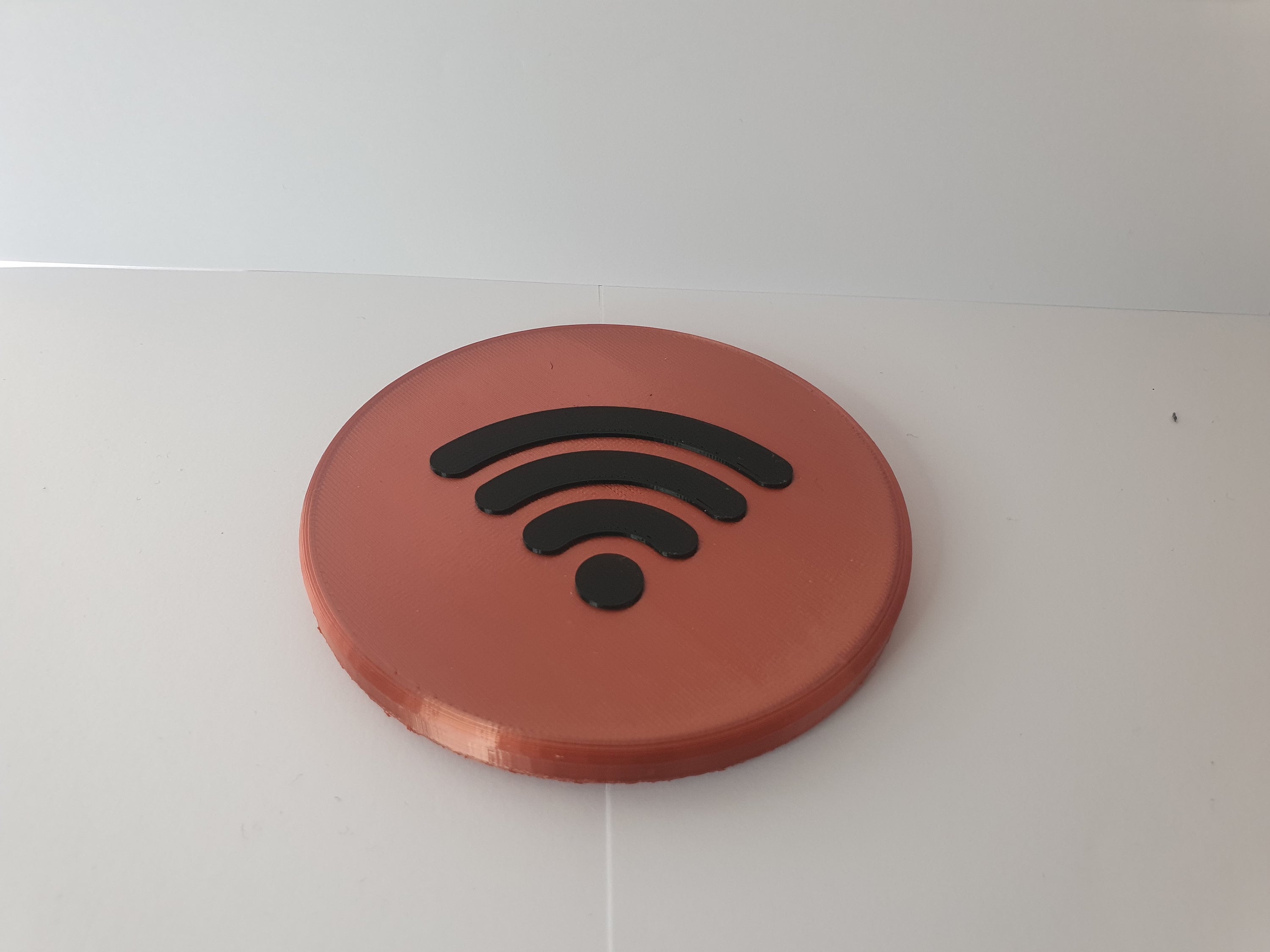 Nfc Touch Connect Wi-fi Coaster, Home Essentials,3d Printed - Etsy
