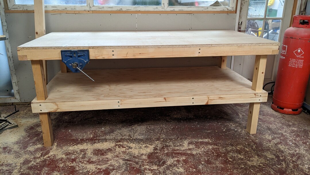 Heavy Duty Workshop Bench - Etsy