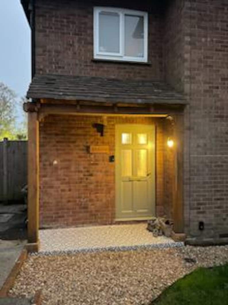 Corner Front Door Porch - Alex - Etsy UK