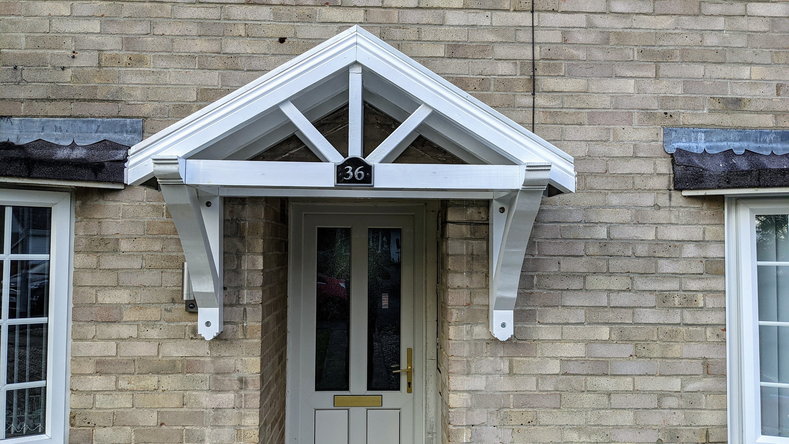 Apex Front Door Pine Porch Canopy. - Etsy UK