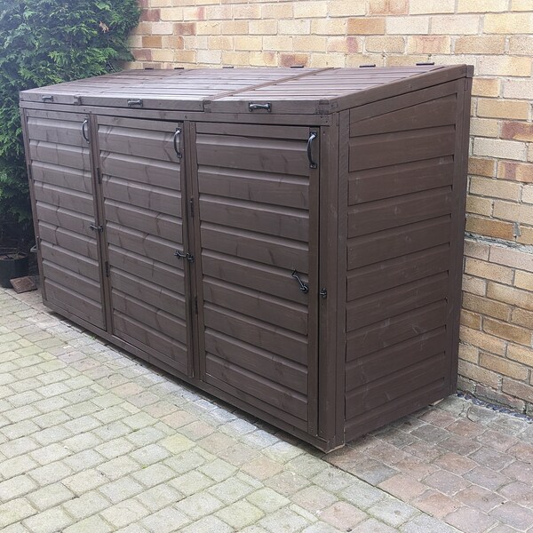 Large Wheelie Bin Storage - Etsy UK