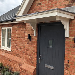 Front Door Canopy - Ledge Type - Pine - Etsy