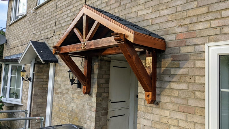 Apex Front Door Pine Porch Canopy. - Etsy UK