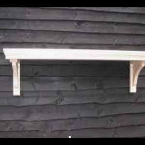 Front Door Canopy - Ledge Type - Pine - Etsy