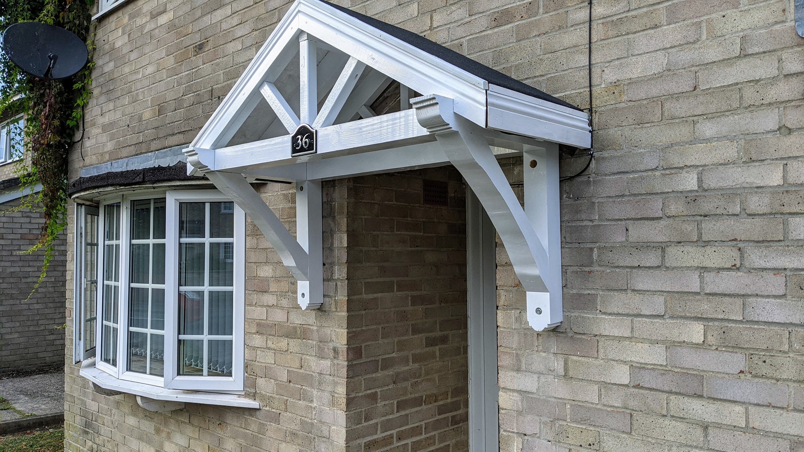 Apex Front Door Pine Porch Canopy. - Etsy UK