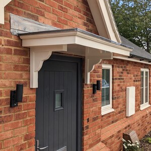 Front Door Canopy - Ledge Type - Pine - Etsy