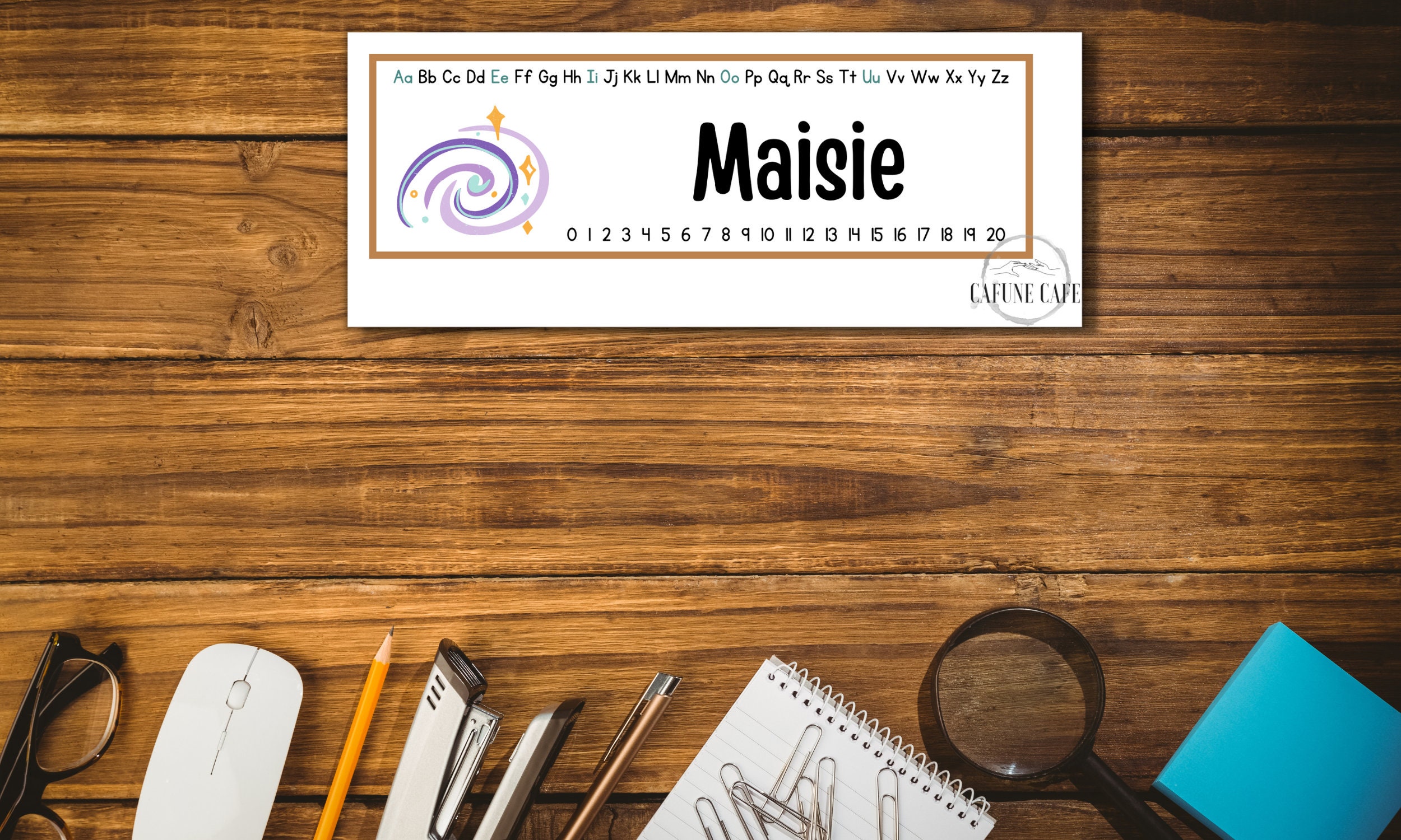 Pre-k/1st/2nd/3rd Grade Classroom Space Themed Name Tags/name Plates ...