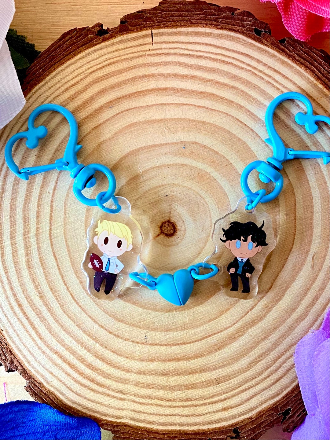 Nick&charlie Couple Magnet Keychain Heartstopper PREORDER - Etsy