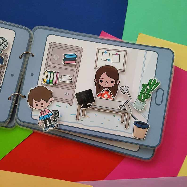 Toca Boca Life World, Busy Book German, Playbook for Children ...