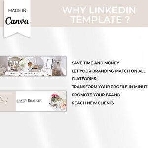 10 Linkedin Cover Template | Linkedin Timeline Cover | Instant Download ...
