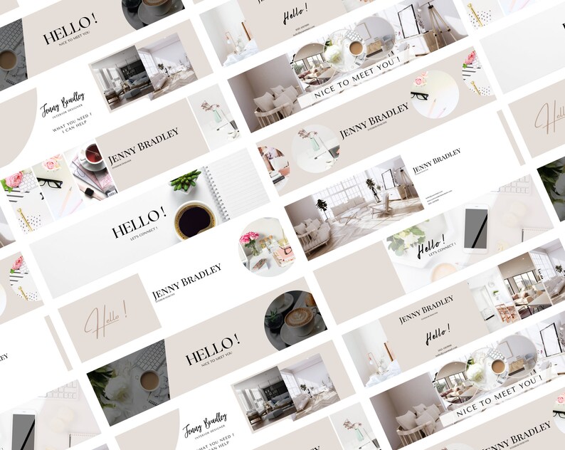 10 Linkedin Cover Template | Linkedin Timeline Cover | Instant Download ...