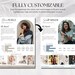 1 Page Media Kit Template | One Page Media Kit Influencer |digital ...