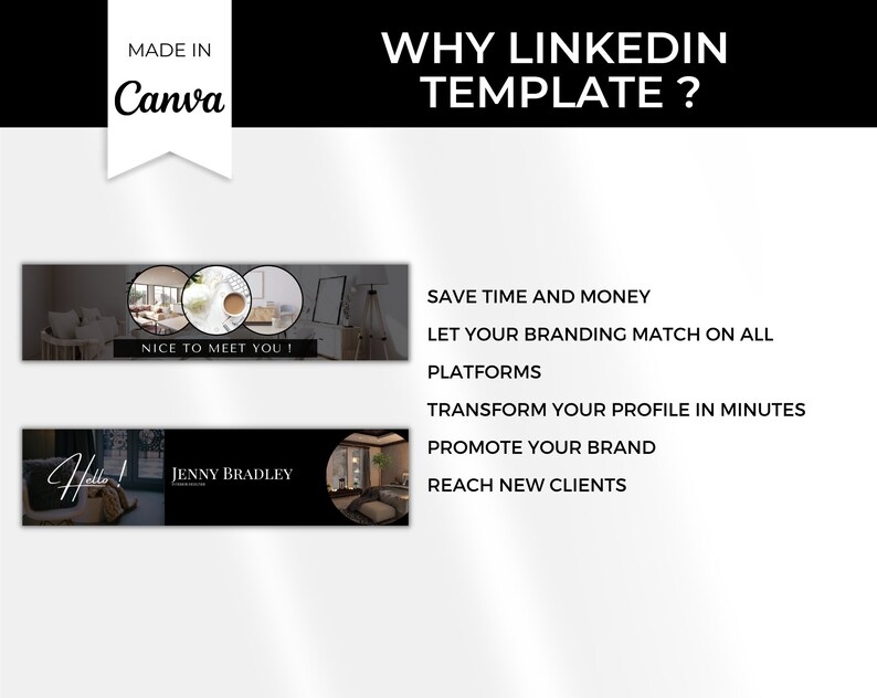 10 Linkedin Cover Template | Linkedin Timeline Cover | Instant Download ...