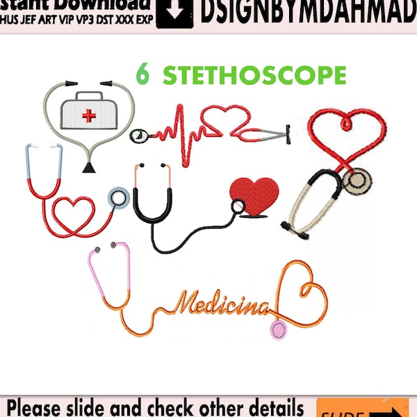 Nursing Embroidery Design Bundle - Etsy