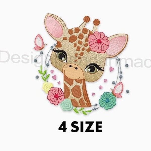 Giraffe Applique Designs - Etsy
