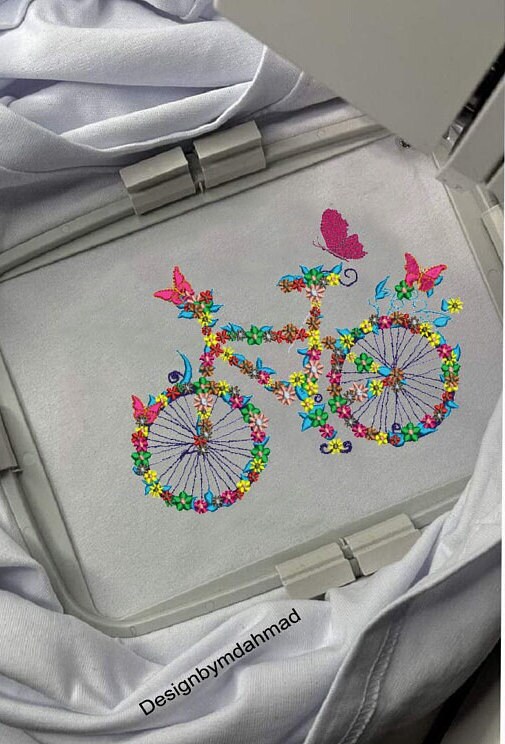 Butterfly Embroidery Design - Vehicle Embroidery Design Machine ...