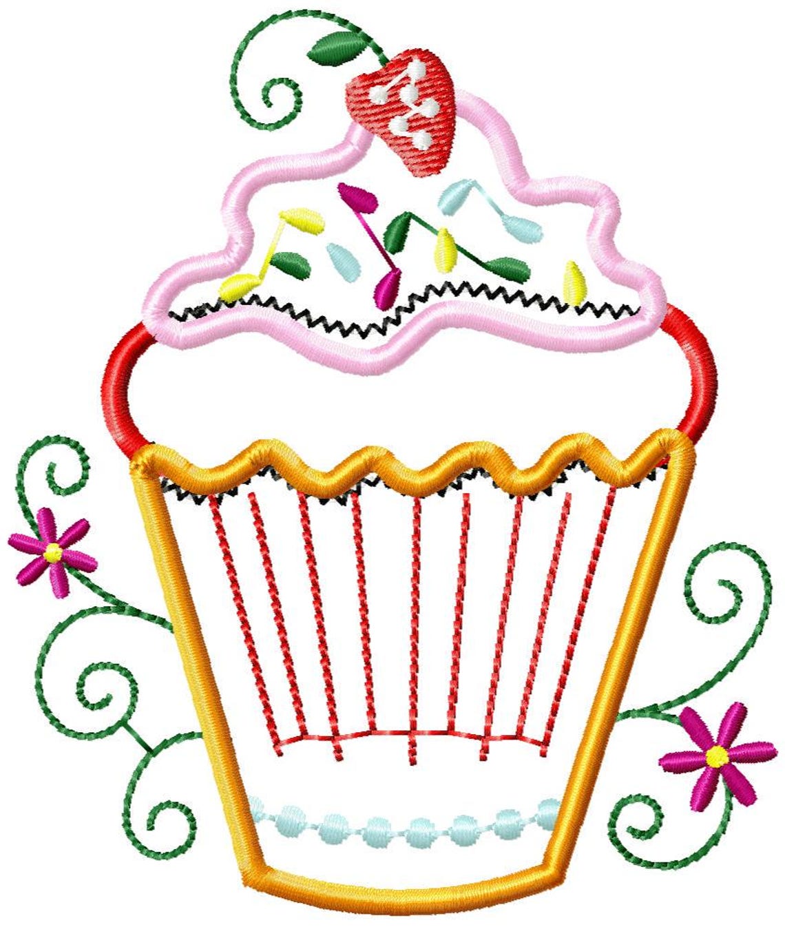 10+ Cup Cake Embroidery Design Bundle - Ice Cream Embroidery Designs ...