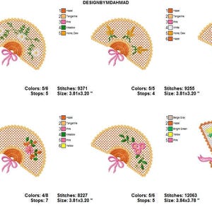 Hand Fan Embroidery Design Bundle - Girl Embroidery Designs Machine ...