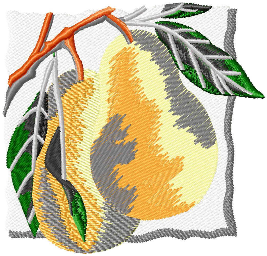 Fruit Frame Patch Embroidery Design Bundle - Fruit Bunch Monogram ...