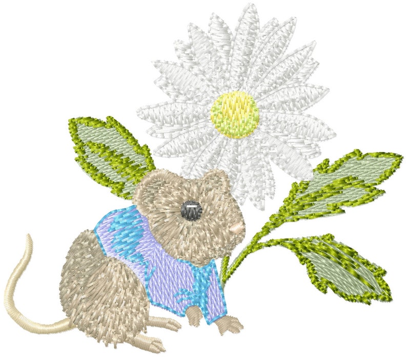 10 Cute Animals Embroidery Design - Flowers Embroidery Designs Machine ...