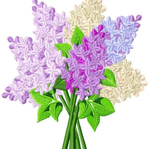 4+ Lavender Embroidery Design Bundle - Flower Floral Botanical ...