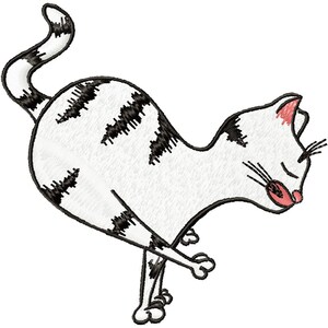 Playing Cat Embroidery Design Bundle - Woodland Animal Embroidery ...