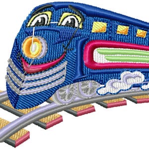 Train Engine Embroidery Design Bundle- Trains Embroidery Designs ...