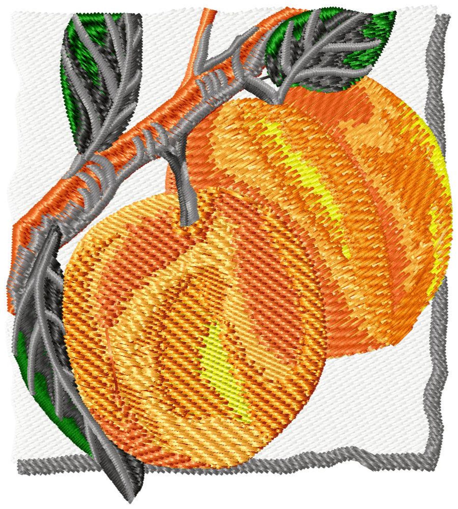 Fruit Frame Patch Embroidery Design Bundle - Fruit Bunch Monogram ...