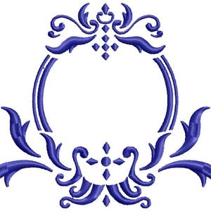 6+ Floral Frame Embroidery Design Bundle - Monogram Border Embroidery ...