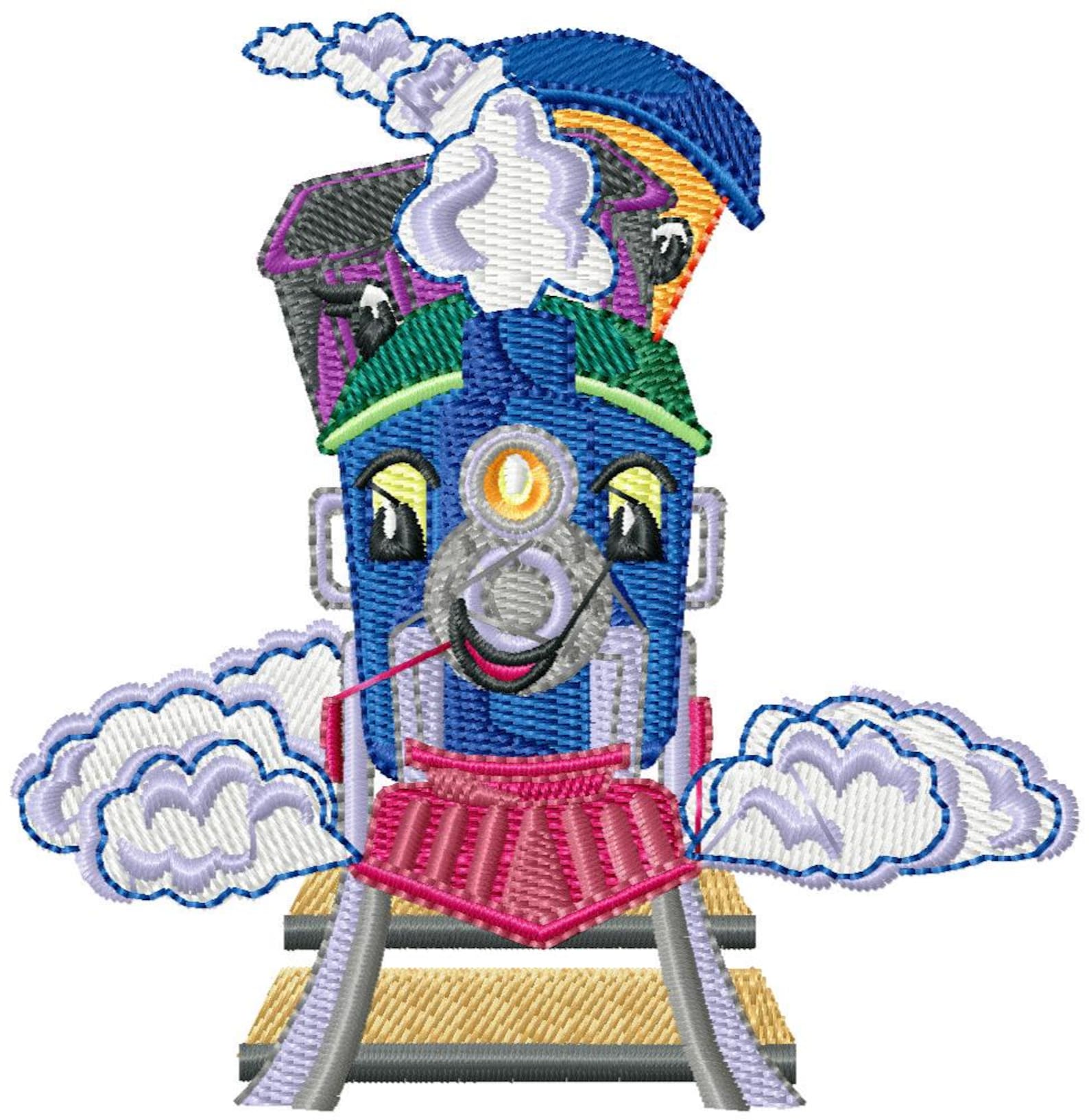 Train Engine Embroidery Design Bundle- Trains Embroidery Designs ...