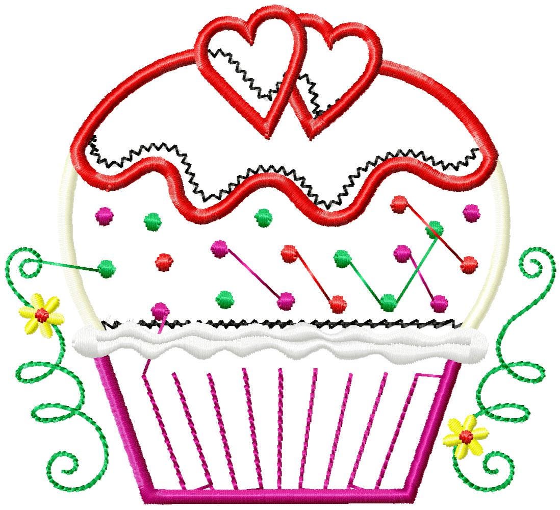 10+ Cup Cake Embroidery Design Bundle - Ice Cream Embroidery Designs ...