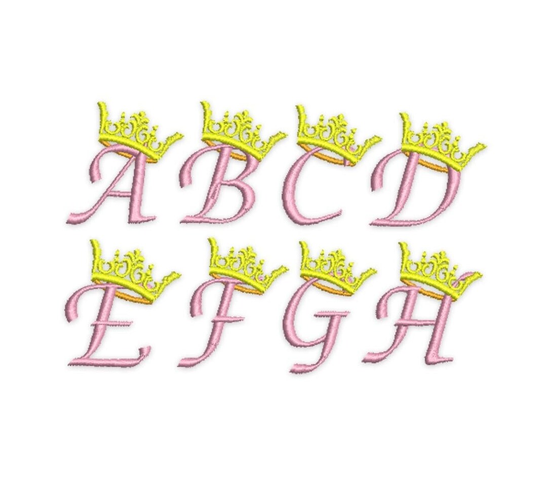 Letters Embroidery Design Set - Font Embroidery Designs Machine ...