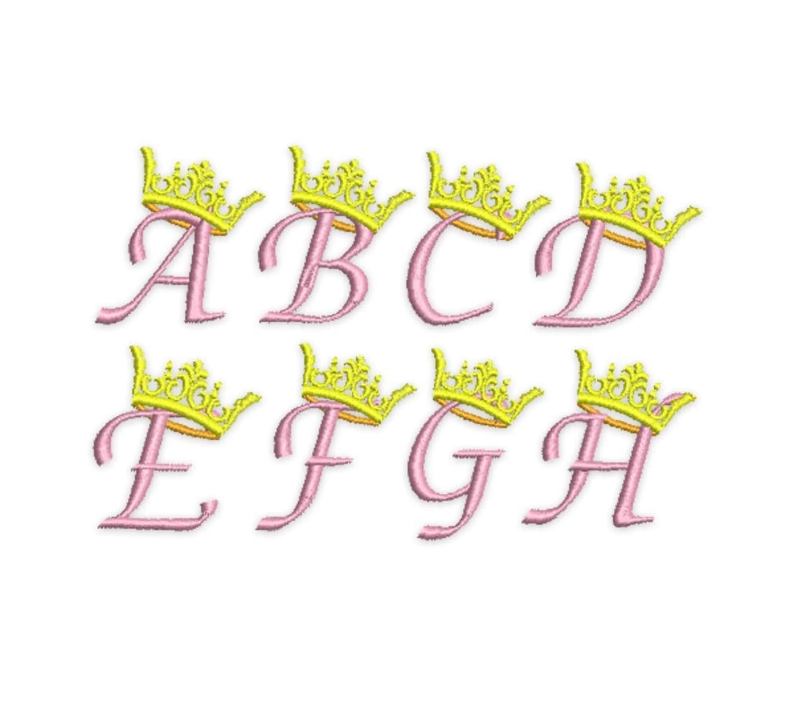 Letters Embroidery Design Set - Font Embroidery Designs Machine ...